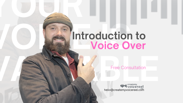 Introduction to Voice Over Free Consultation - Create My Voice Reel
